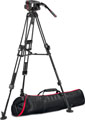 Manfrotto 509 Video Head with 645 Fast Twin Aluminium Tripod Best UK ...